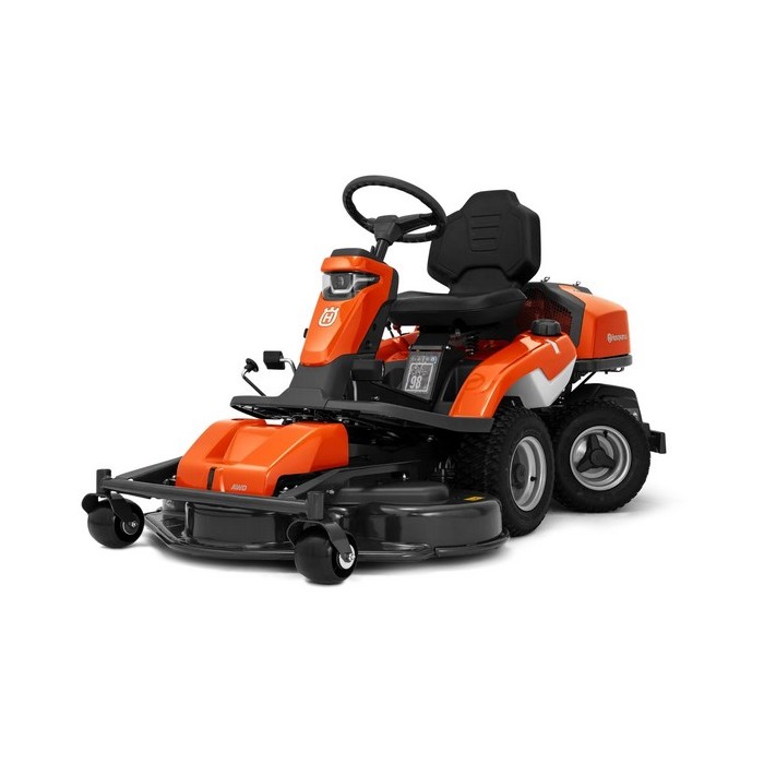 Tracteur tondeuse Rider coupe frontrale Husqvarna R316TX 4x4