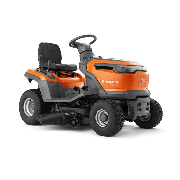 Tracteur tondeuse éjection latérale Husqvarna TS112 hydrostatique