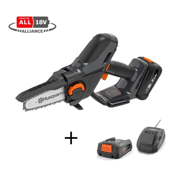 Scie de jardin Aspire Husqvarna P5-P4A | Avec batterie et chargeur