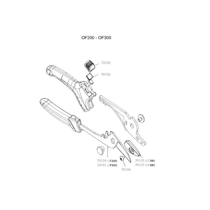 Vis pour sécateur Outils Wolf - Réf : 70104