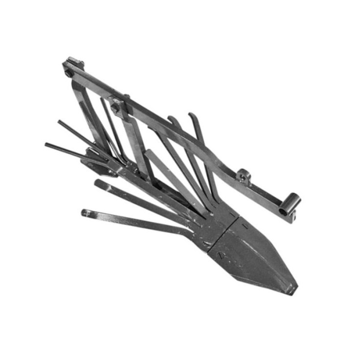 Arrache pommes de terre "Pro", 2 grilles pour motoculteur Staub