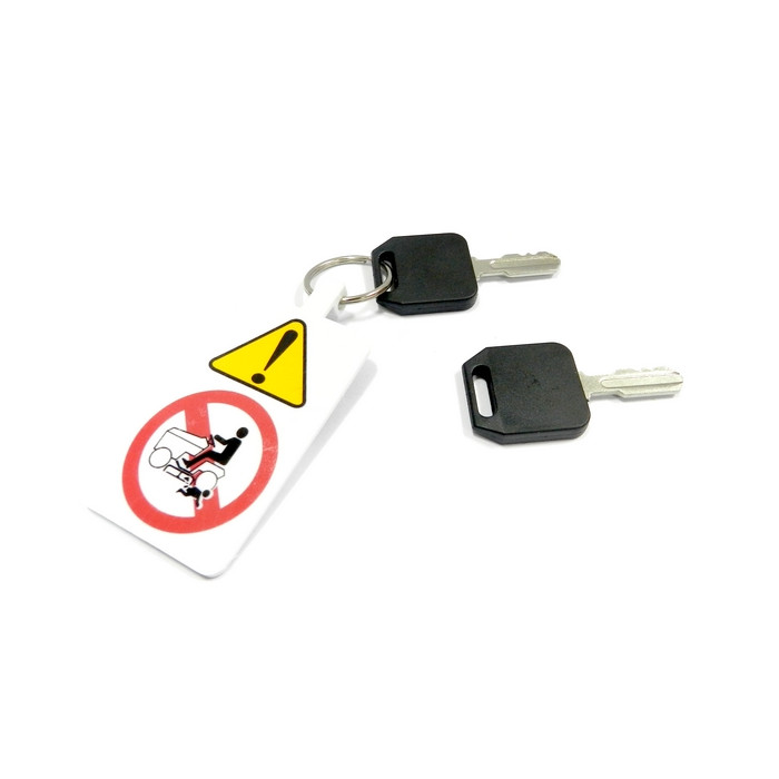 Clé de contact tracteur tondeuse Mc culloch 532411935