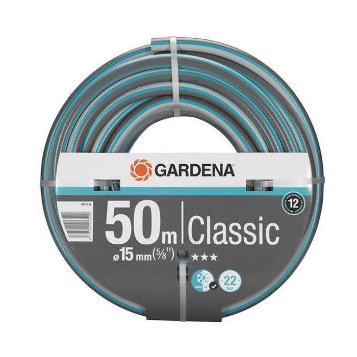Tuyau arrosage Gardena Classic 50 mètres (5/8")