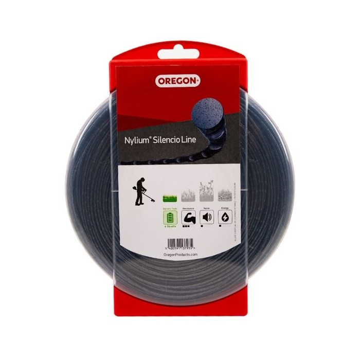 Bobine fil débroussailleuse à batterie Oregon Nylium Silencio Line - 800001