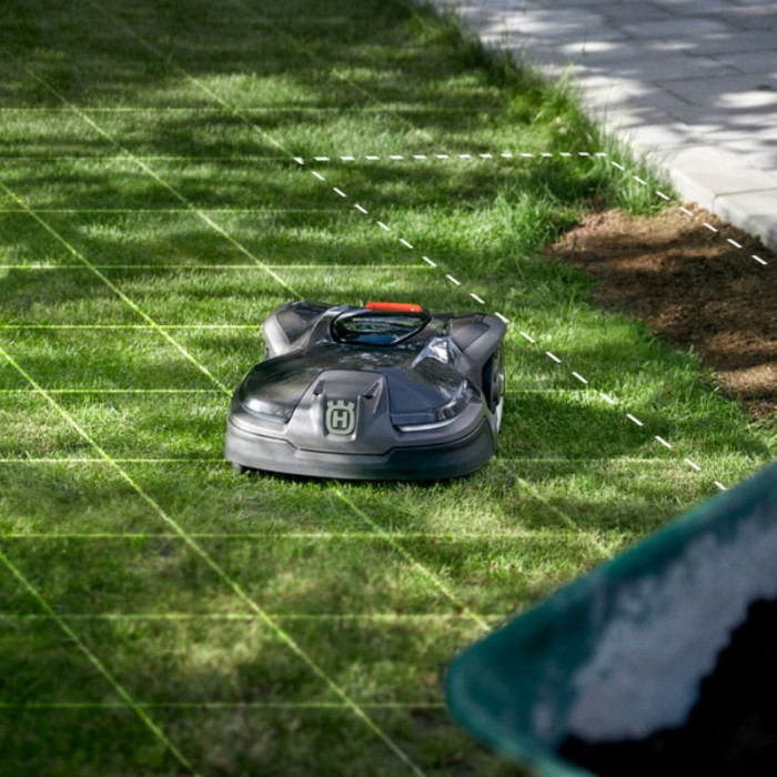 Robot tonte tondeuse Husqvarna 305E Nera avec ou sans fil périmétrique